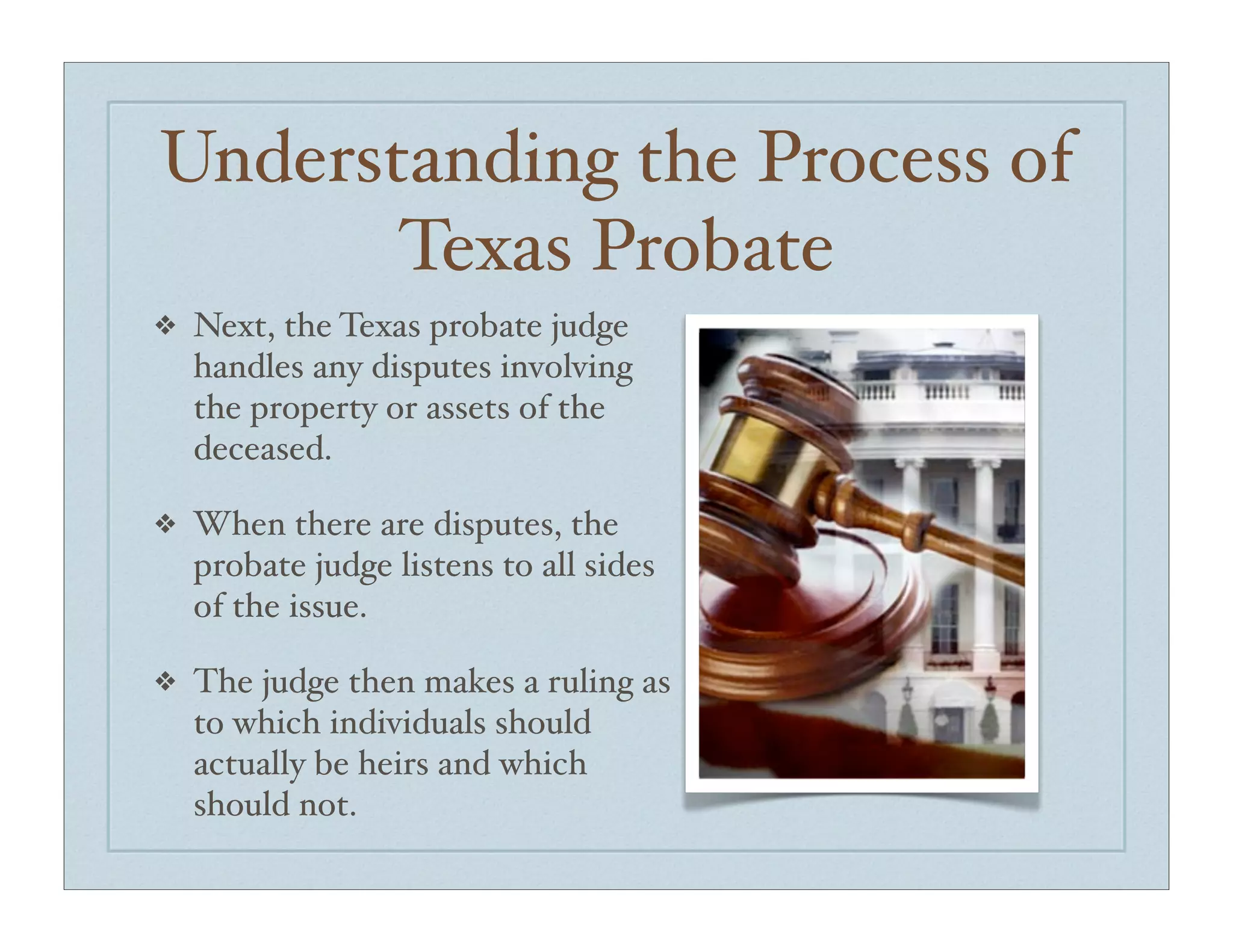 A Guide To Texas Probate Law | PDF