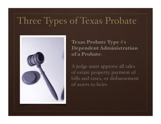 A Guide To Texas Probate Law | PDF