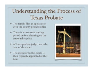 A Guide To Texas Probate Law | PDF