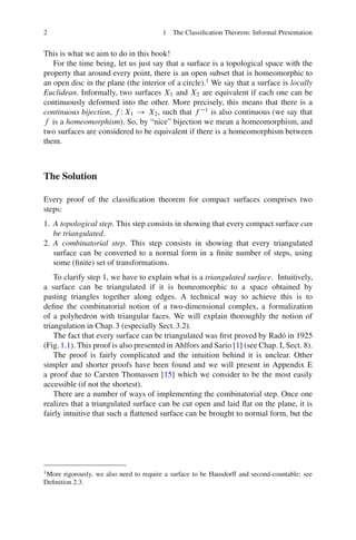 A guide to the classification theorem for compact surfaces
