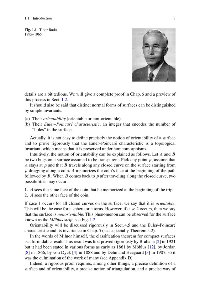 A guide to the classification theorem for compact surfaces