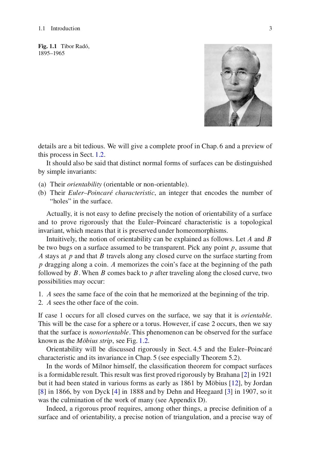 A guide to the classification theorem for compact surfaces