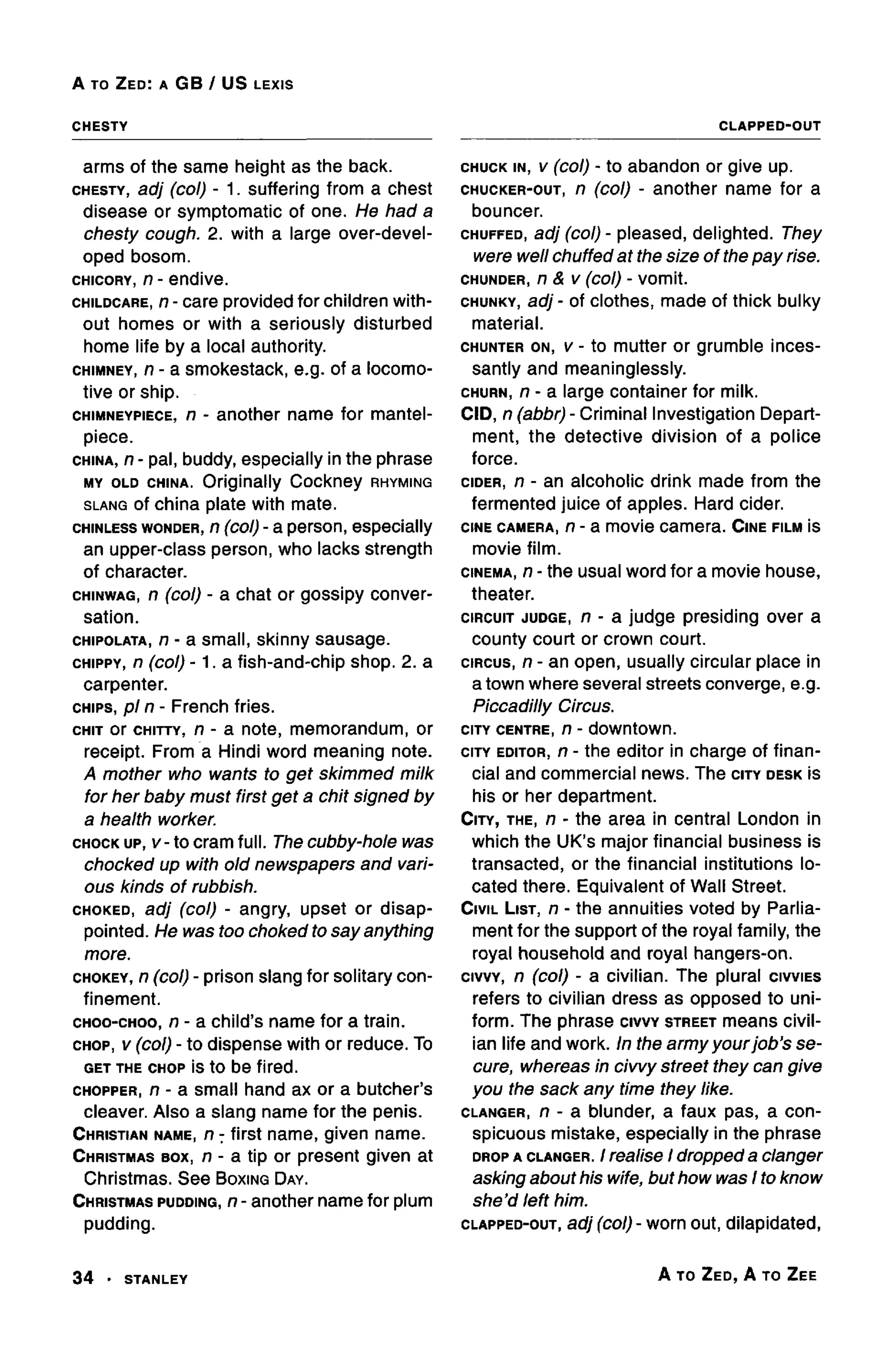 A guide to the differences between american english and british english ...