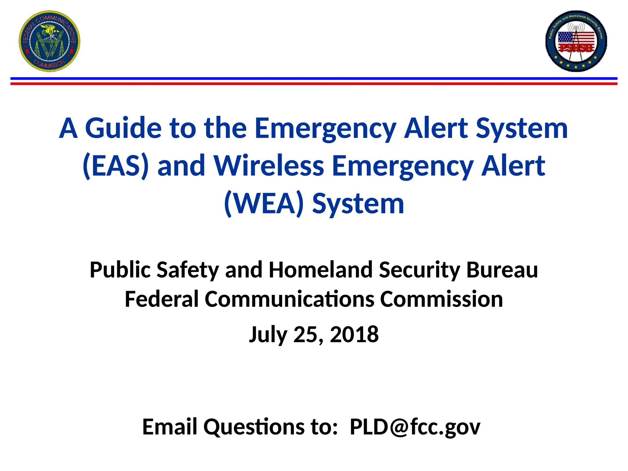 A Guide To The Emergency Alert System (EAS) And Wireless Emergency ...