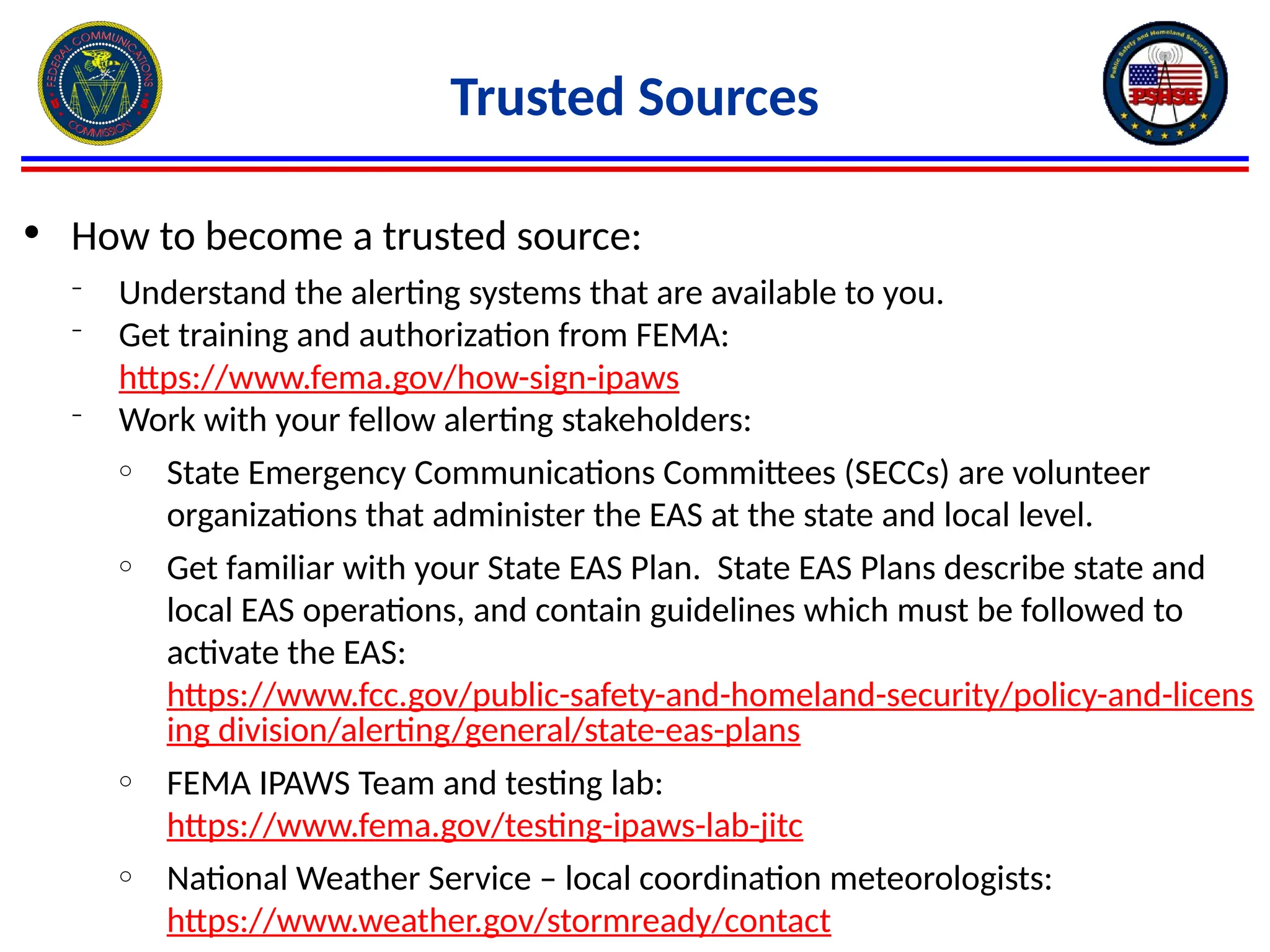 A Guide To The Emergency Alert System (EAS) And Wireless Emergency ...