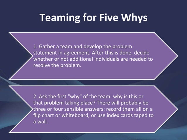 A Guide to the Five Whys Technique | PPTX