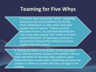 A Guide to the Five Whys Technique | PPTX