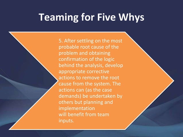 A Guide to the Five Whys Technique | PPTX