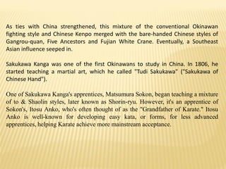 A guide to the history of karate | PDF