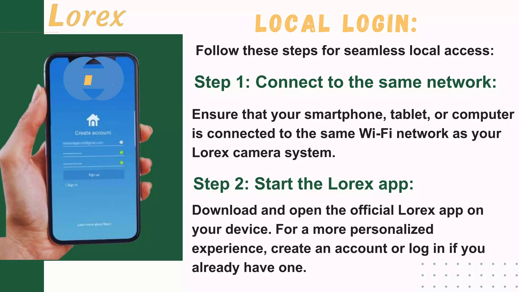 A Guide to the Lorex Camera Login | PPTX