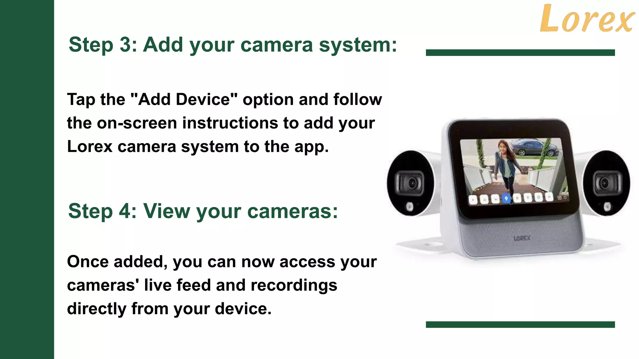 A Guide to the Lorex Camera Login | PPTX