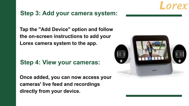 A Guide to the Lorex Camera Login | PPTX