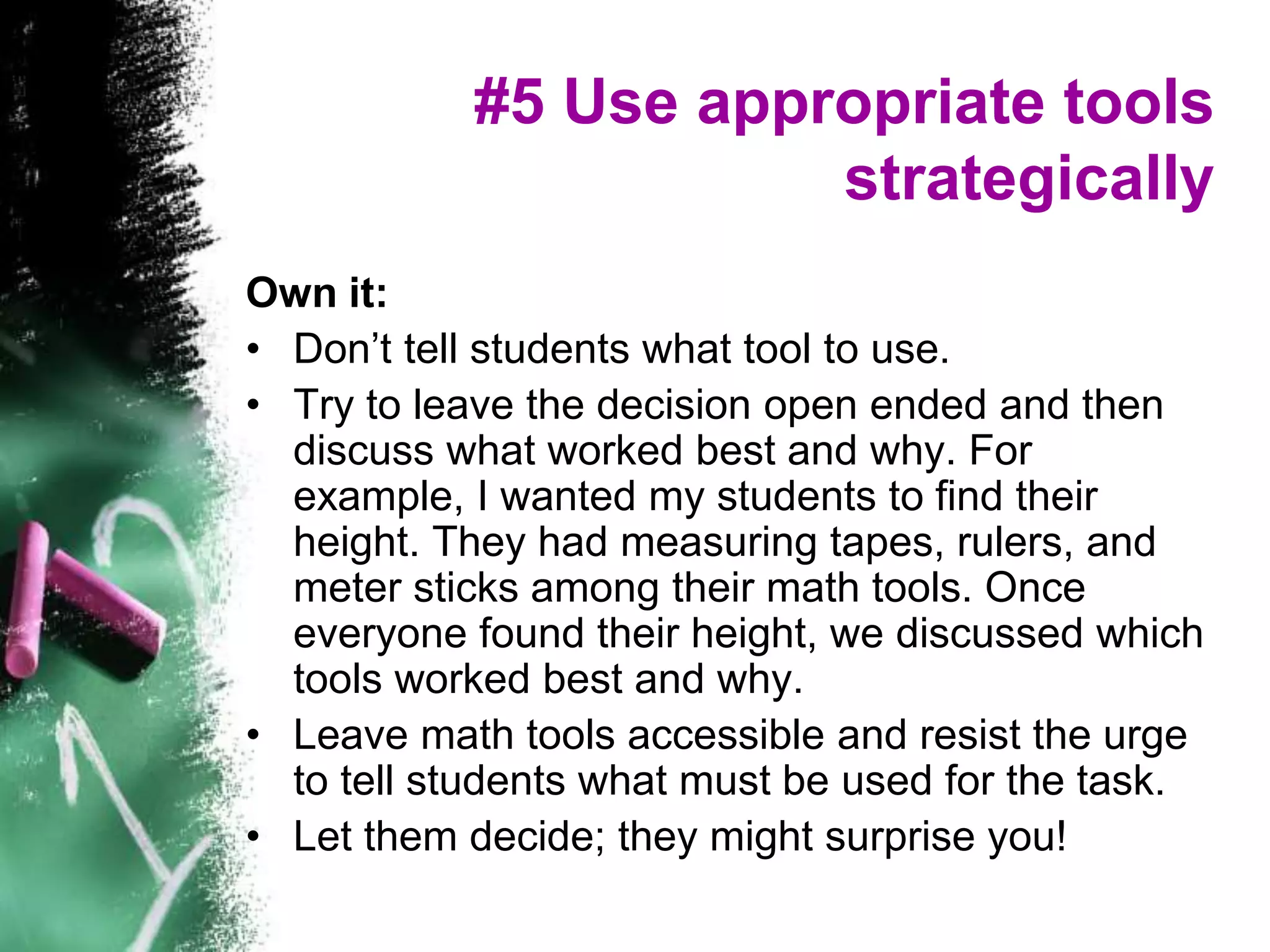 A Guide to the Mathematical Practice Standards in Mathematics.ppt ...