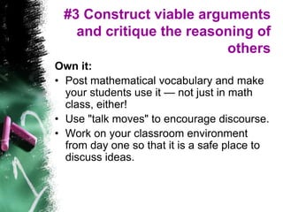 A Guide to the Mathematical Practice Standards in Mathematics.ppt