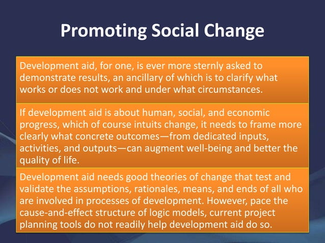 A Guide to Theories of Change | PPTX
