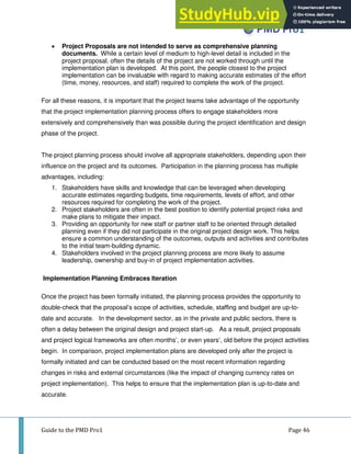 A Guide To The PMD Pro1 Project Management For Development ...