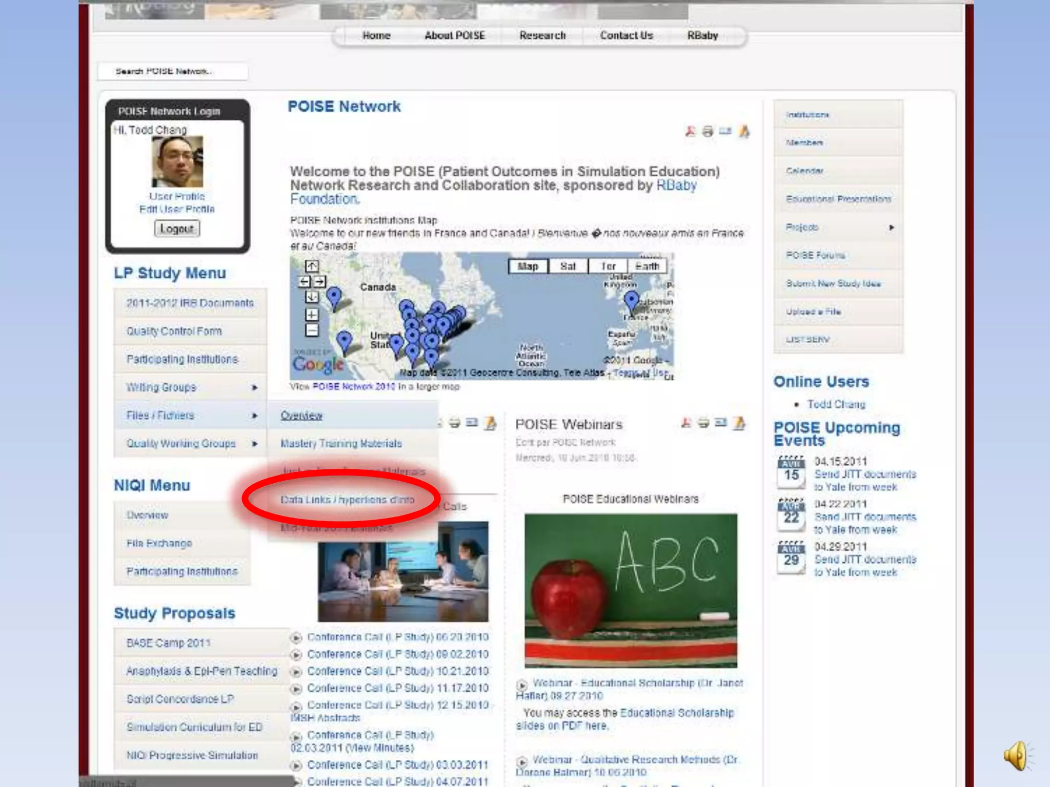 A guide to the poise network website v1.3 | PPTX