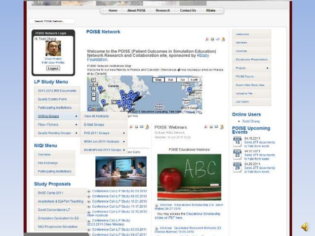 A guide to the poise network website v1.3 | PPT