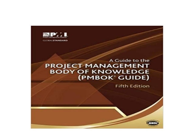 ~[PDF_NO_COST]~ A Guide to the Project Management Body of Knowledge PMBOK GuideFifth Edition ...