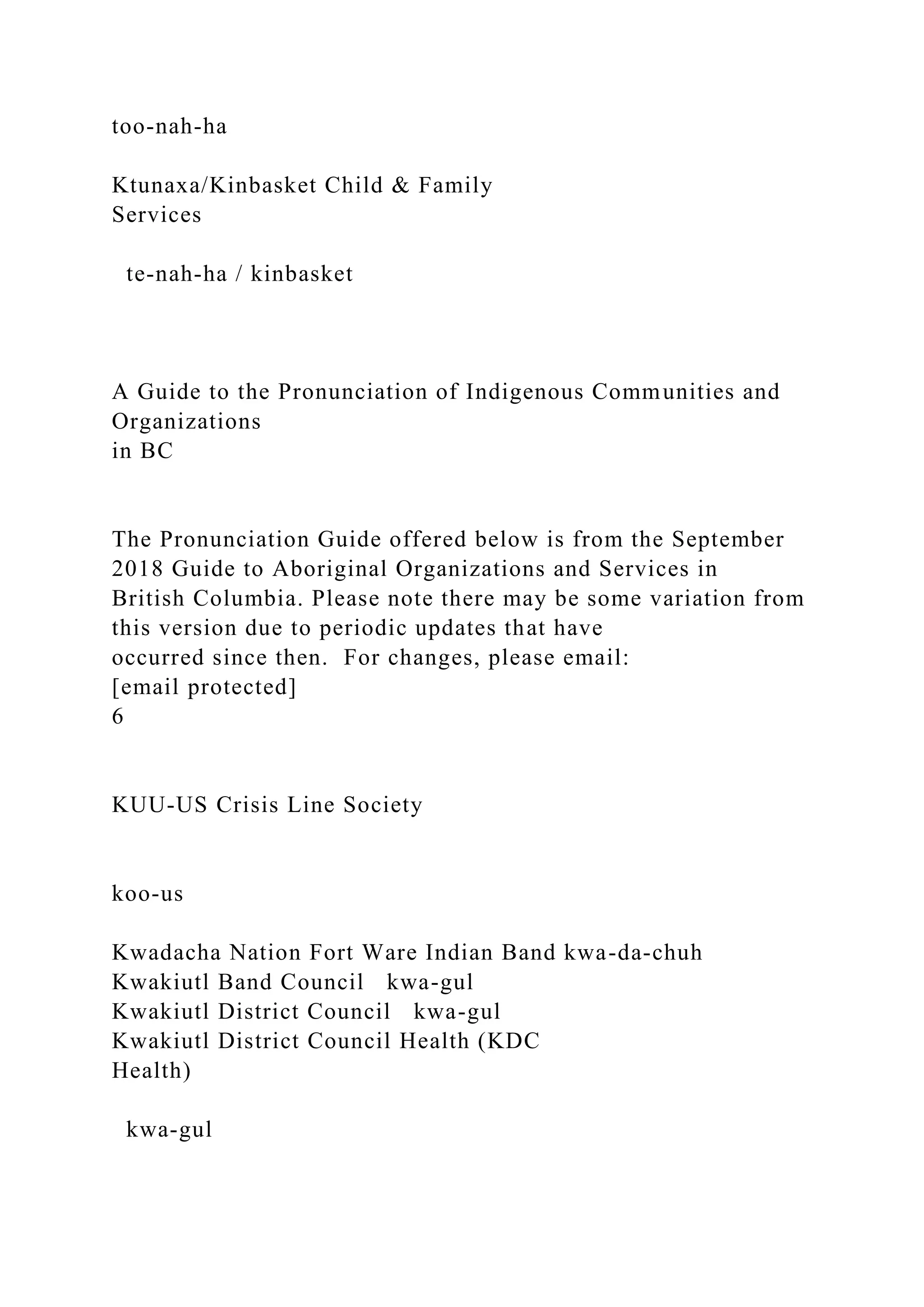 A Guide to the Pronunciation of Indigenous Communities and Org.docx