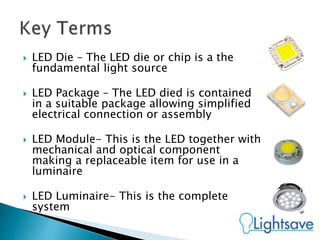 A guide to the specification of led lighting | PPTX