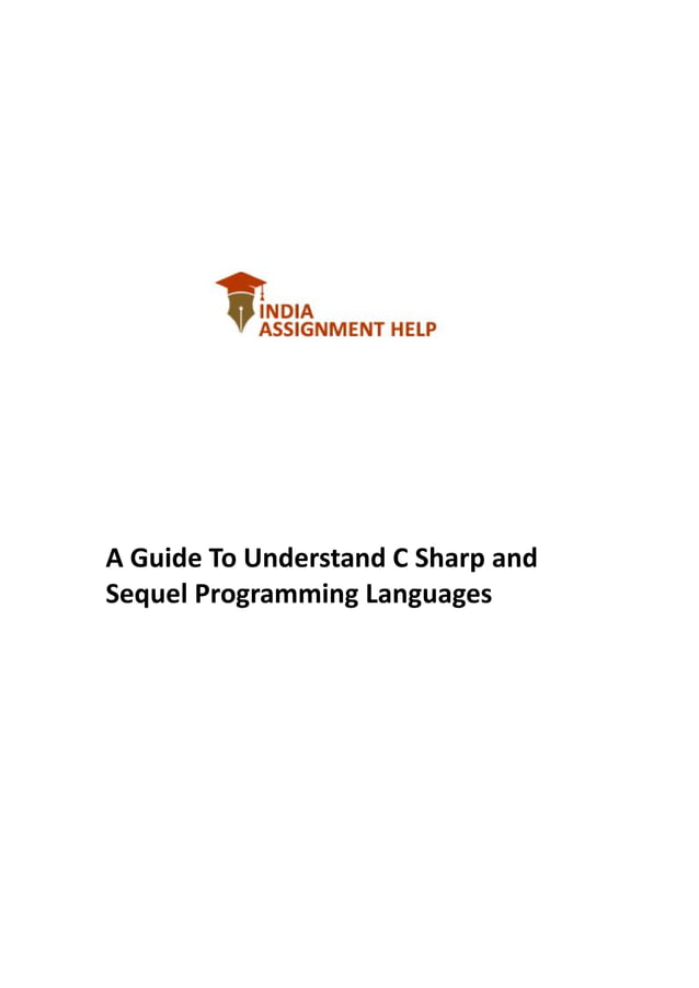 A Guide To Understand C Sharp and Sequel Programming Languages.pdf