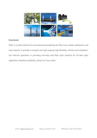 A Guide To Understanding Fiber Optic Splice Closure（FOSC） | PDF
