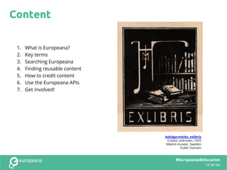 A guide to using Europeana for education | PPT