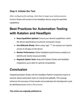 A Guide to Using Katalon Studio with the HeadSpin Platform.pdf