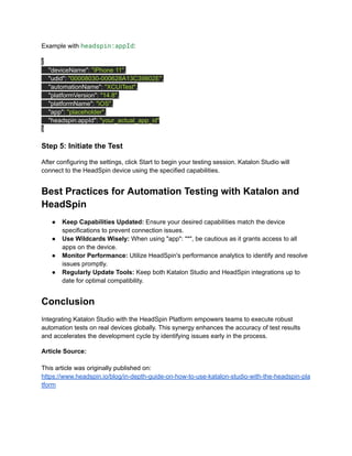 A Guide to Using Katalon Studio with the HeadSpin Platform.pdf