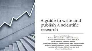 A guide to write and publish a scientific.pptx