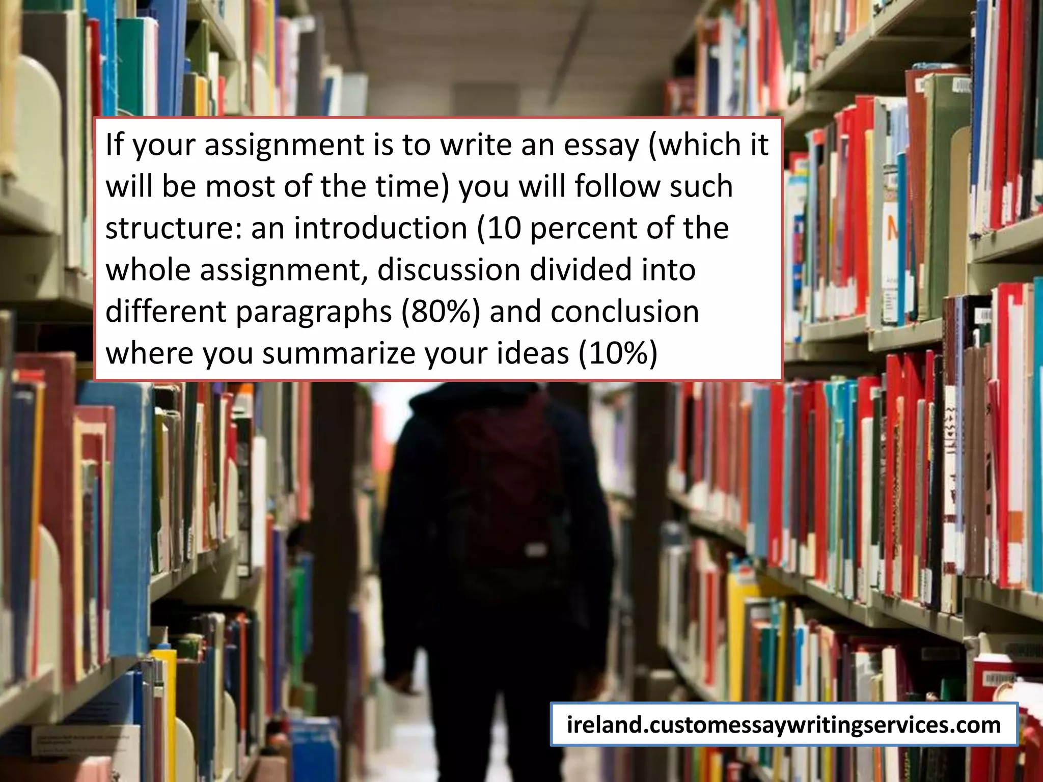 A Guide to Writing Assignments | PPT