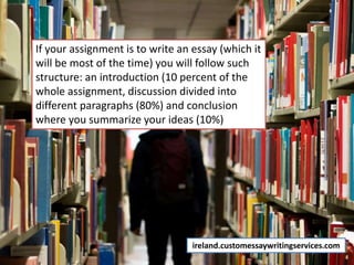 A Guide to Writing Assignments | PPT