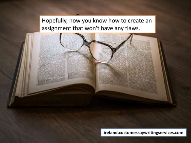 A Guide to Writing Assignments | PPT