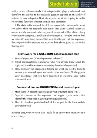 A Guide To Writing A Theoretical Research Paper | PDF
