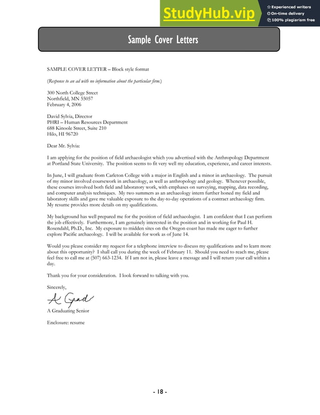 A Guide To Writing Effective Resumes And Cover Letters | PDF | Resume ...