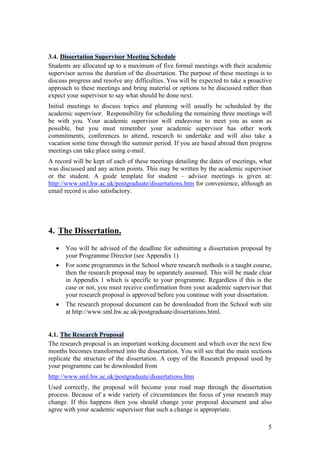 A Guide to Writing Your Master Dissertation | PDF