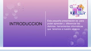 diferencias entre las herramientas ofimáticas | PPTX