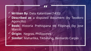 Aguilar, Rosemarie (Justiniano-Kalantiaw Code).pptx