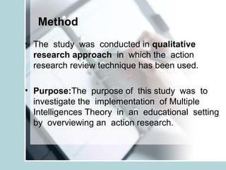 An Overview of Case Studies About the Influence on Multiple ...