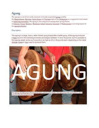 AGUNG | PDF