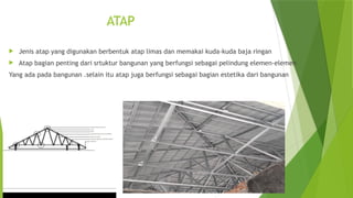 AGUNG_jenis bangunan dan lokasi, susunan ruang, pondasi, sloof, kollom ...