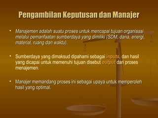 Pengembangan Dalam Pengambilan Keputusan Ppt