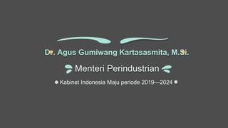Profil Agus gumiwang kartasasmita | PPTX