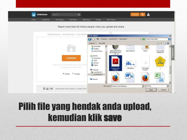 Cara Mengupload Powerpoint di Slideshare | PPTX