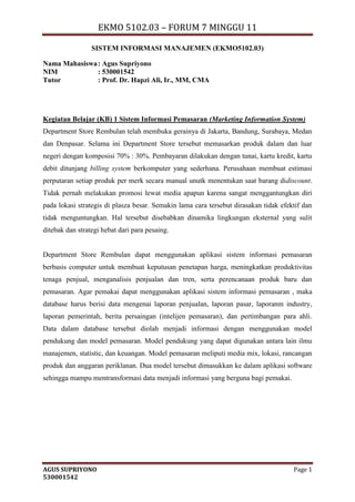 Agus supriyono, hapzi ali, forum 7 minggu 11, ut, 2017 | PDF