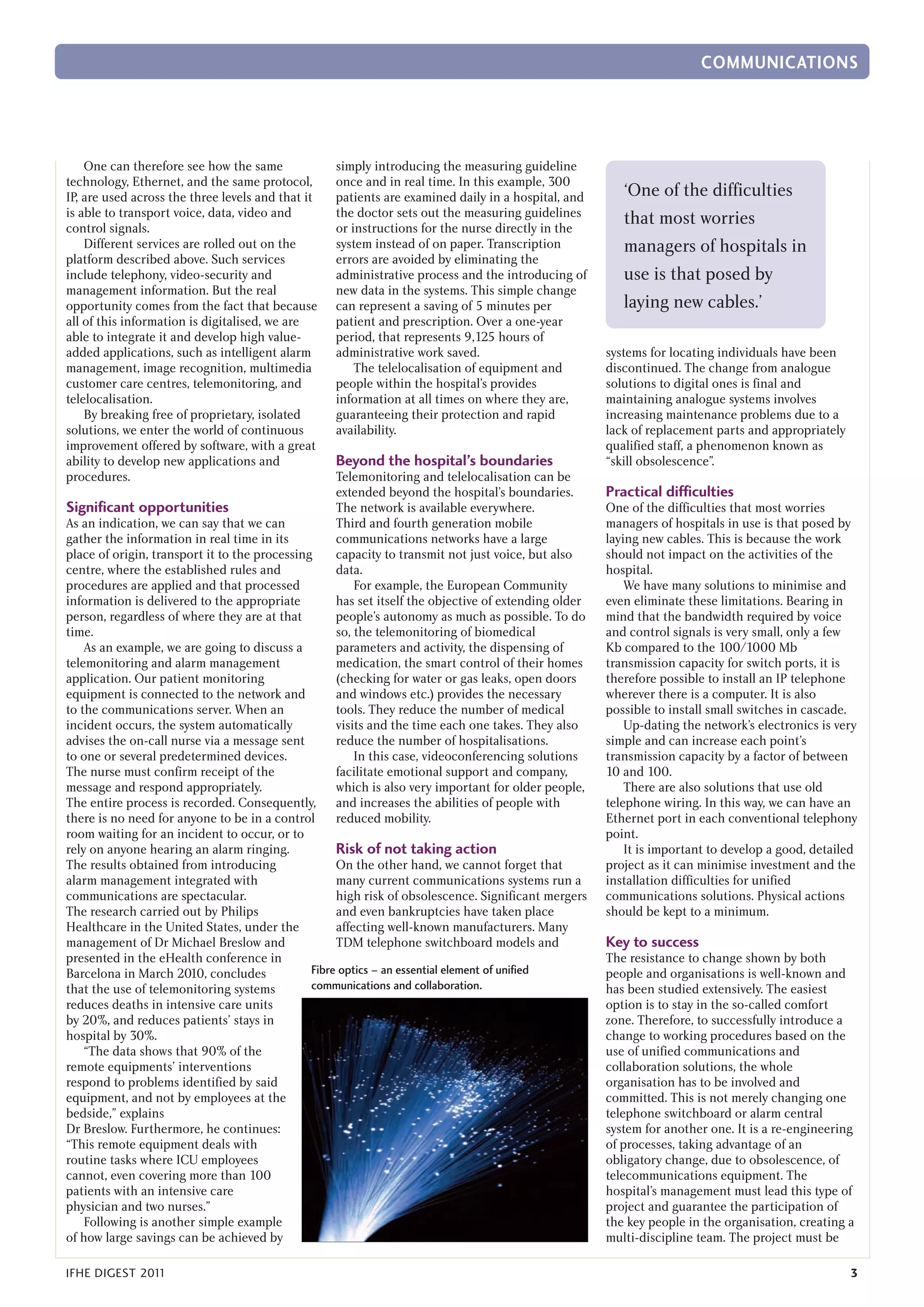 Digital transformation in healthcare ifhe digest | PDF