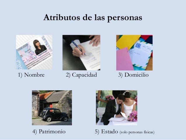 Las Personas Y Sus Atributos