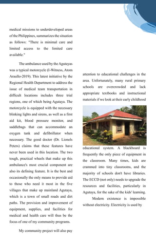 AGUTAYA DEVELOPMENT PLAN.docx