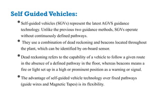 Automated Guided Vehicles | PDF | Auto Navigation Systems | Auto Technology